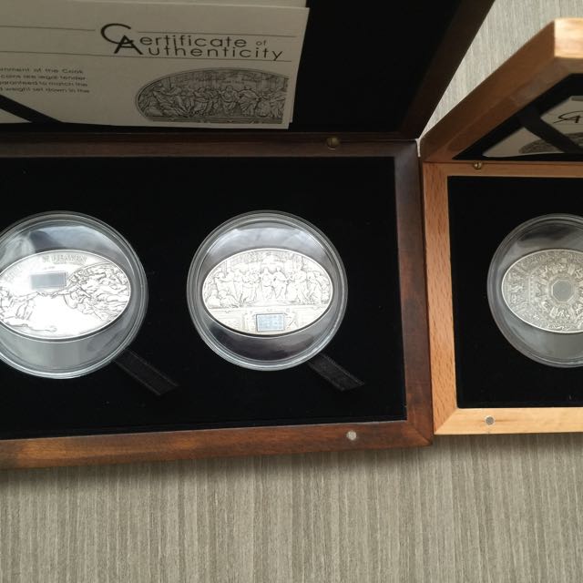 Ceilings of Heaven silver coin with Nano Technology inserts, Luxury ...