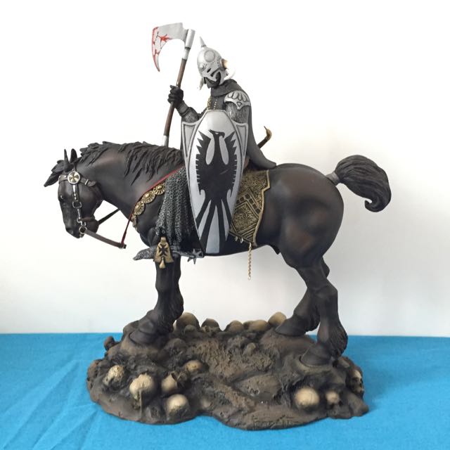 Frazetta Death Dealer Statue (recast) Painted, Hobbies & Toys, Toys ...