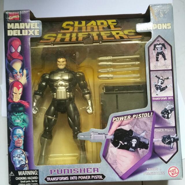 Marvel Comics Toy Biz Punisher Shape Shifter Weapons, Hobbies & Toys ...