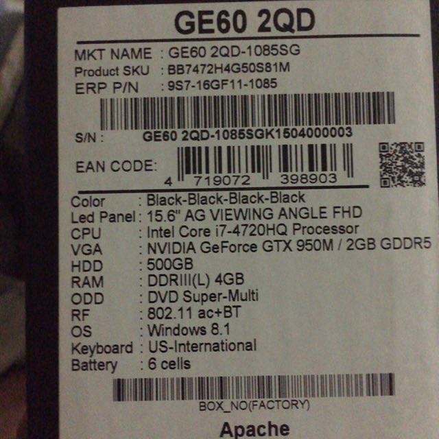 Msi, Computers & Tech, Parts & Accessories, Networking on Carousell