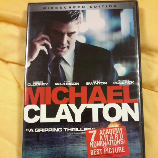 Code 1 DVD - Michael Clayton (George Clooney), Hobbies & Toys, Music ...