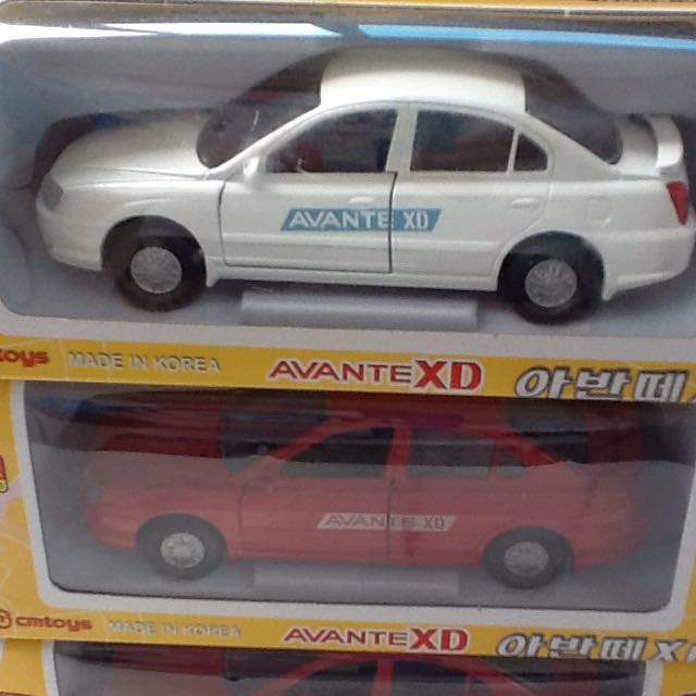 Hyundai Avante XD Metal Diecast, Car Accessories on Carousell