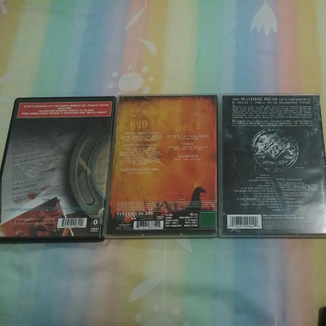 RARE Machine Head Haunted In Flames DVD, Hobbies & Toys, Music & Media ...