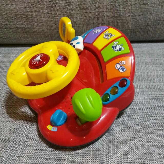 Vtech Tiny Tot Driver, Babies & Kids, Infant Playtime on Carousell