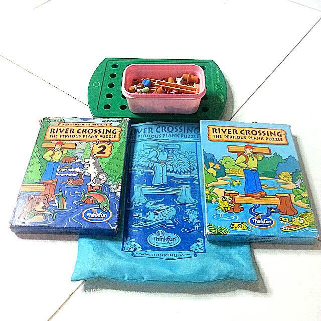 River Crossing Puzzle 1&2, Hobbies & Toys, Toys & Games on Carousell