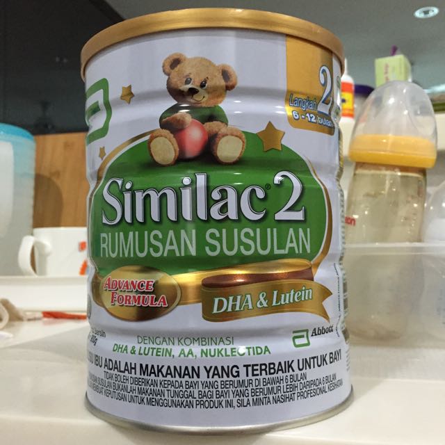 Similac Stage 2 Formula 900g, Babies & Kids, Nursing & Feeding, Weaning ...