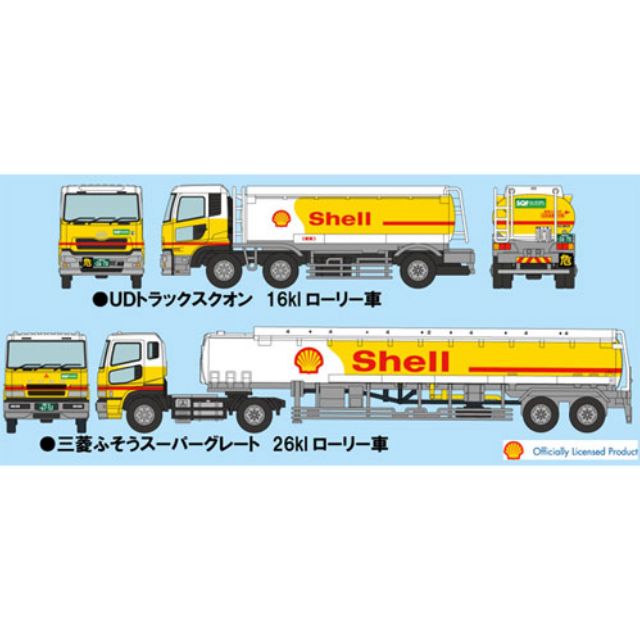 Brand NEW TomyTec Truck Trailer Collection - Shell Sekiyu Oil Tanker ...