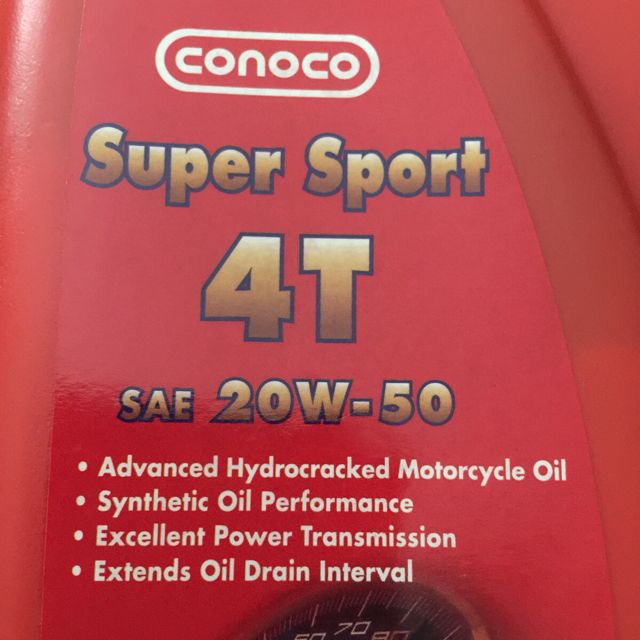 CONOCO Super Sport 4T SAE 20W-50, Car Accessories on Carousell