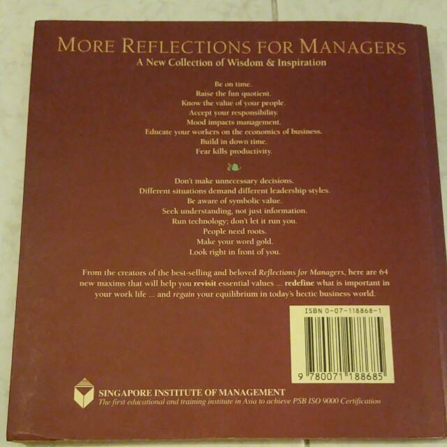 More Reflections For Managers, Computers & Tech, Office & Business ...