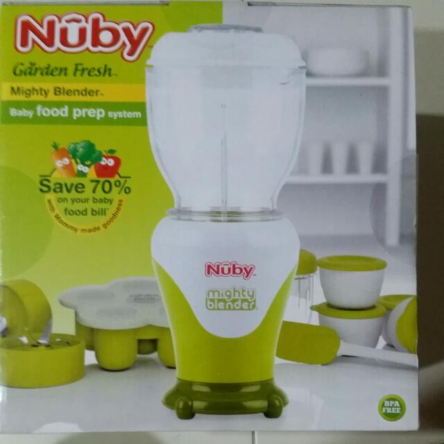 Nuby Mighty Blender, Babies & Kids, Nursing & Feeding, Weaning ...