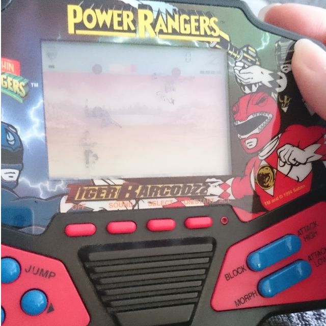 POWER RANGERS * VINTAGE handheld game, Hobbies & Toys, Toys & Games on ...
