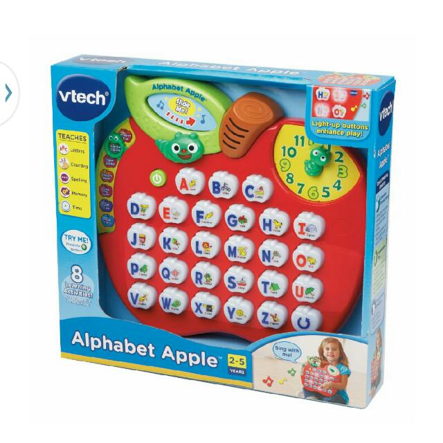 VTech Alphabet Apple, Hobbies & Toys, Toys & Games on Carousell