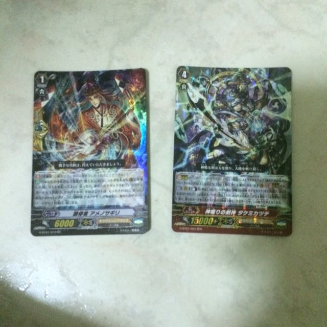 Cardfight Vanguard Oracle Think Tank Foils, Hobbies & Toys, Toys ...