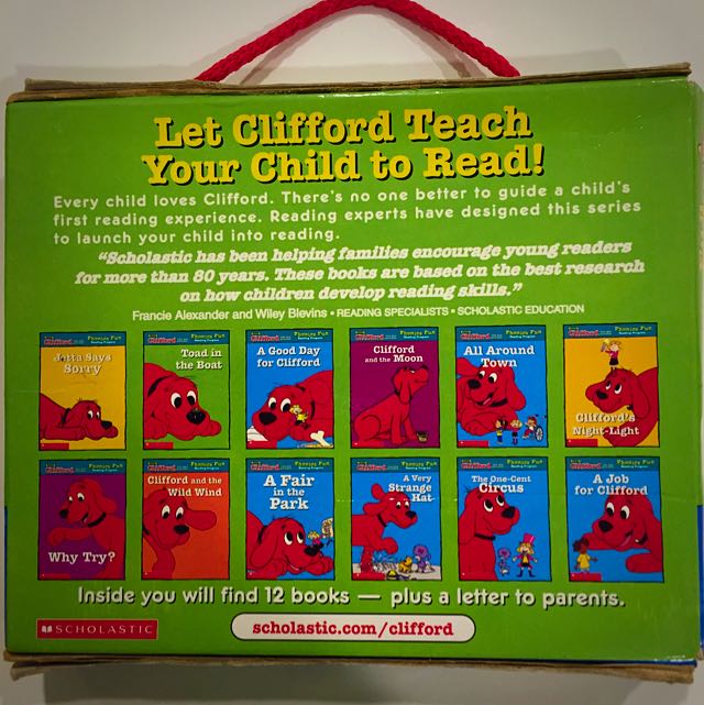 Clifford The Big Red Dog : Phonics Fun Reading Program (Pack 4 ...