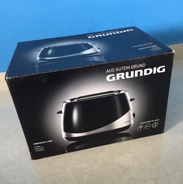 Grundig Bread Toaster TA5040 *BRAND NEW* ~PRICE REDUCED~, TV & Home ...