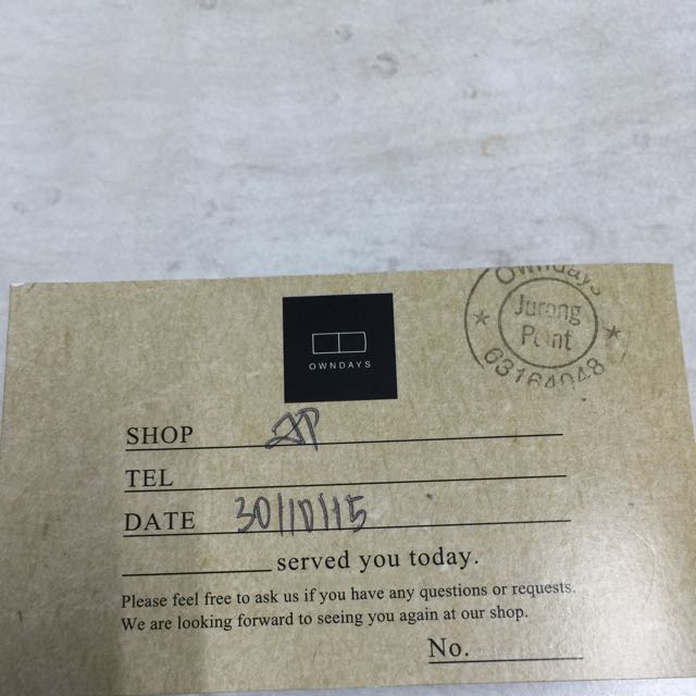 $20 Owndays Spec Voucher For $15 Only!!, Tickets & Vouchers, Vouchers ...