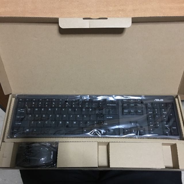 ASUS Wireless Keyboard And Mouse, Computers & Tech, Parts & Accessories, Networking on Carousell