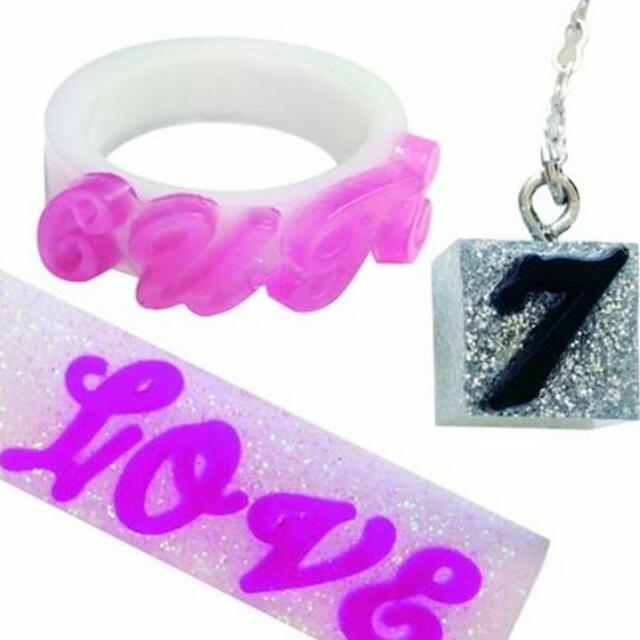 BNIB Cursive Alphabet/Number Silicon Mold, Hobbies & Toys, Stationery ...