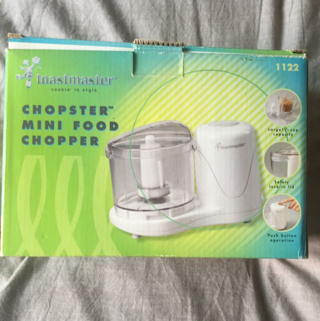 Toastmaster Chopster Mini Food Chopper, TV & Home Appliances, Kitchen ...