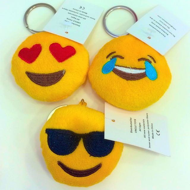 EMOJI KEY RINGS, Toys & Games on Carousell