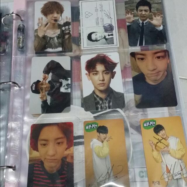 Exo Growl Chanyeol Photocard