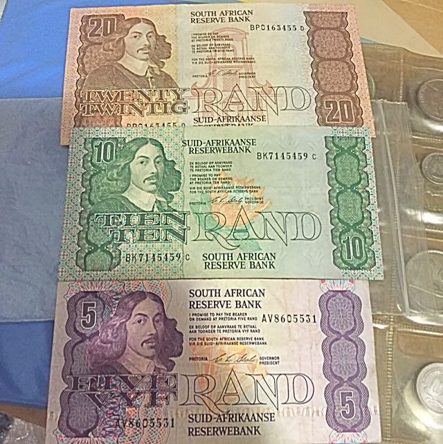 Old South African Money