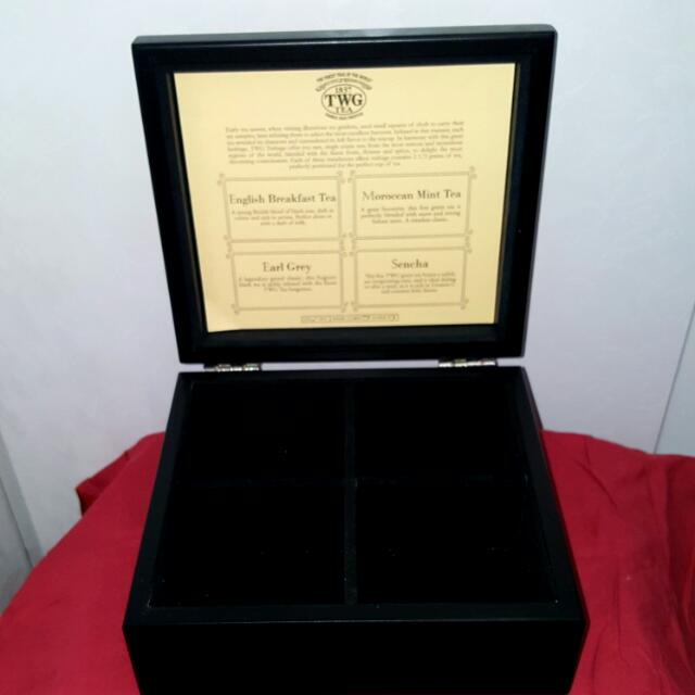TWG Tea Bag Satchet Display, TV & Home Appliances, Kitchen Appliances ...