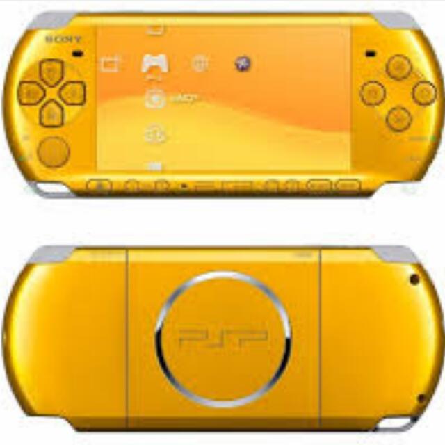 PSP Slim Golden (PENDING), Hobbies & Toys, Toys & Games on Carousell