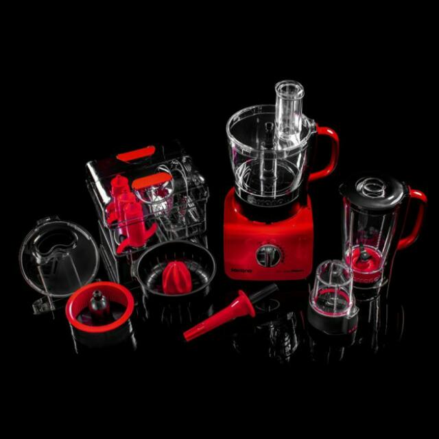 KITCHEN EXPRESS FOOD PROCESSOR BLENDER GRINDER FP32 (FERRANO RED), TV & Home Appliances, Kitchen ...