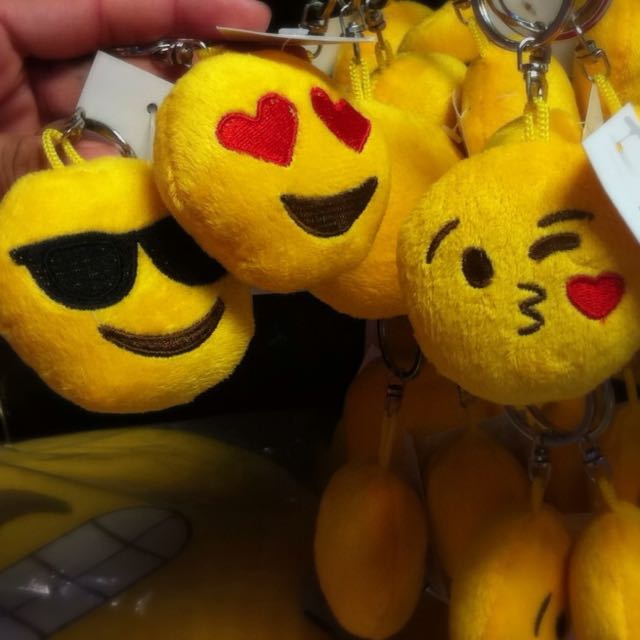 EMOJI KEY RINGS, Toys & Games on Carousell