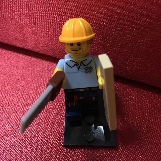 Lego Minifigures Series 13 Carpenter, Hobbies & Toys, Toys & Games on ...