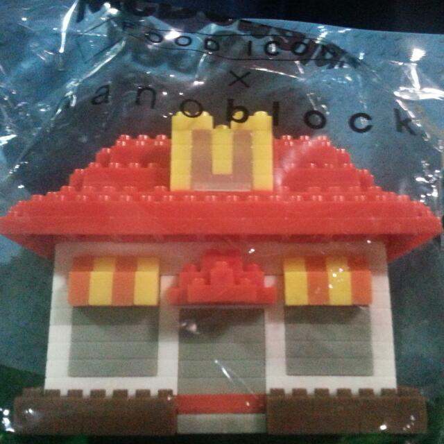 LIMITED EDITION McDonald's Nanoblock, Hobbies & Toys, Toys & Games on Carousell