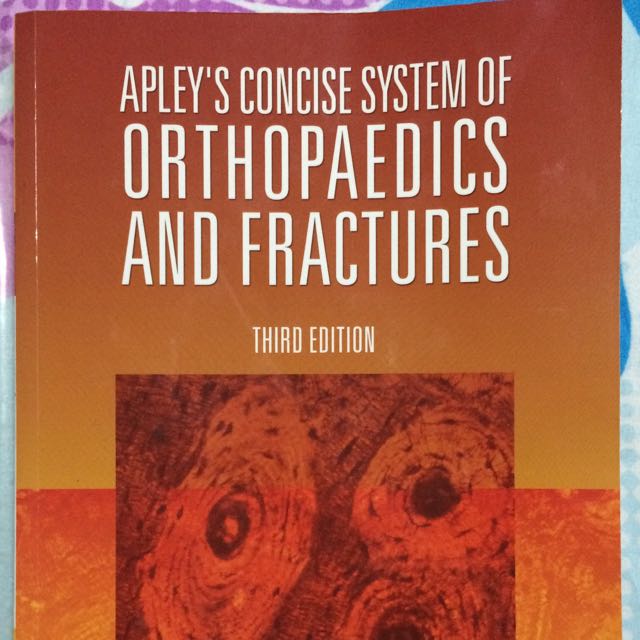 Orthopaedics Textbook (Medical Textbook), Hobbies & Toys, Books ...