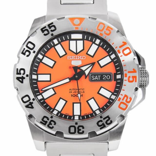 Seiko Orange Mini Monster Diver Automatic Watch, Mobile Phones ...