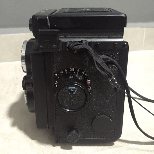 Yashica Mat 124G Twin Lens Reflex Tlr 6x6 Medium Format Camera ...
