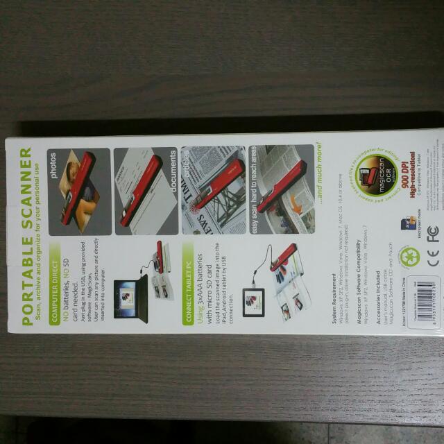 Brand New MagicScan Pro Portable Scanner With 1.4" Colour Screen To ...