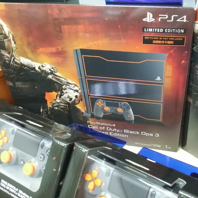 (Brand New) PS4 1TB Console Call Of Duty Black Ops III Limited Edition ...