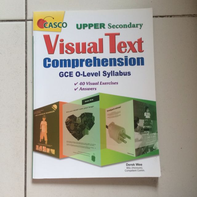 English Visual Text Comprehension O Level, Hobbies & Toys, Books ...