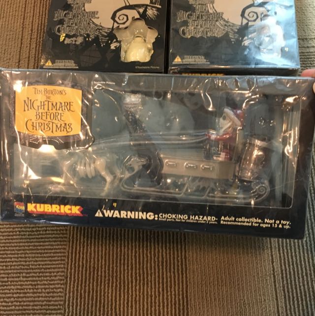 Medicom Japan Kubrick Nightmare Before Christmas: Set A/B/C/D, Hobbies ...