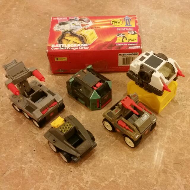 Starcom Set Of 5 Vehicles And 5 Figures, Hobbies & Toys, Toys & Games ...