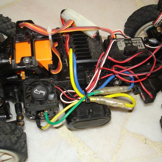 Newly built ready to run Tamiya M03 chassis with factory finished monte ...