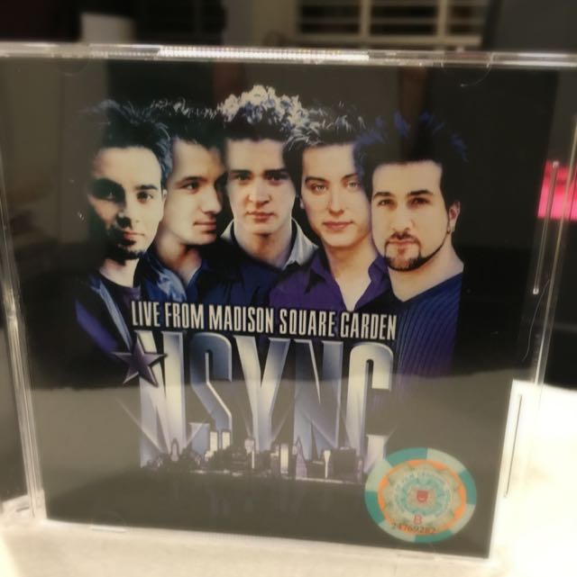 NSYNC Live From Madison Square Garden VCD, Everything Else on Carousell