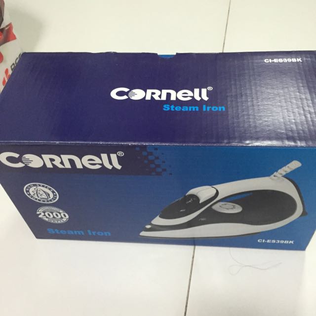 Cornell Steam Iron (CI-ES39BK), TV & Home Appliances, Irons & Steamers ...