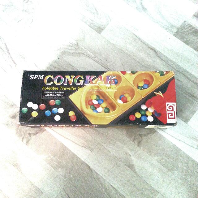 FOLDABLE CONGKAK, Hobbies & Toys, Toys & Games on Carousell