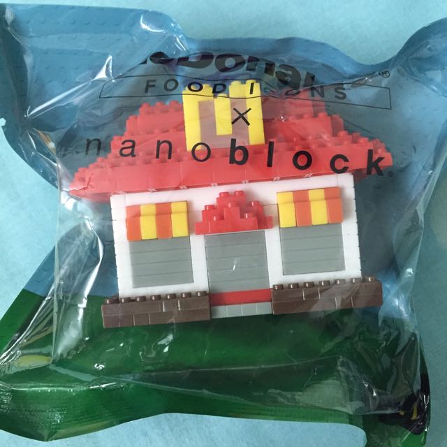 McDonald's Nanoblock, Hobbies & Toys, Toys & Games on Carousell