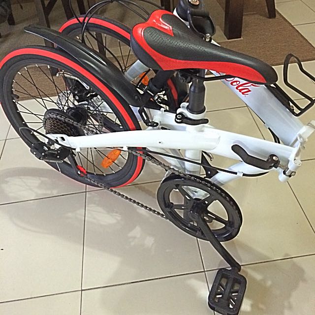 Brand New Limited Edition Coca-Cola Folding Bike, Sports Equipment ...