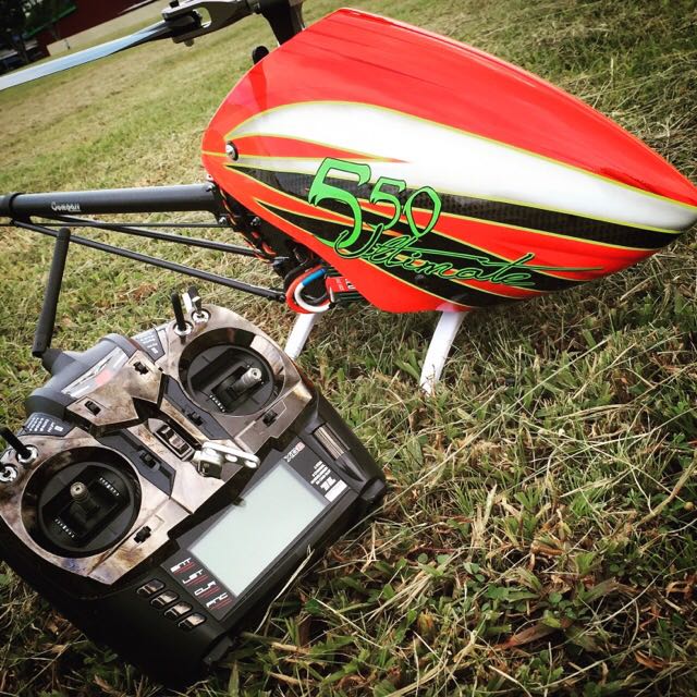 Compass 550ULT RC Helicopter, Hobbies & Toys, Toys & Games on Carousell