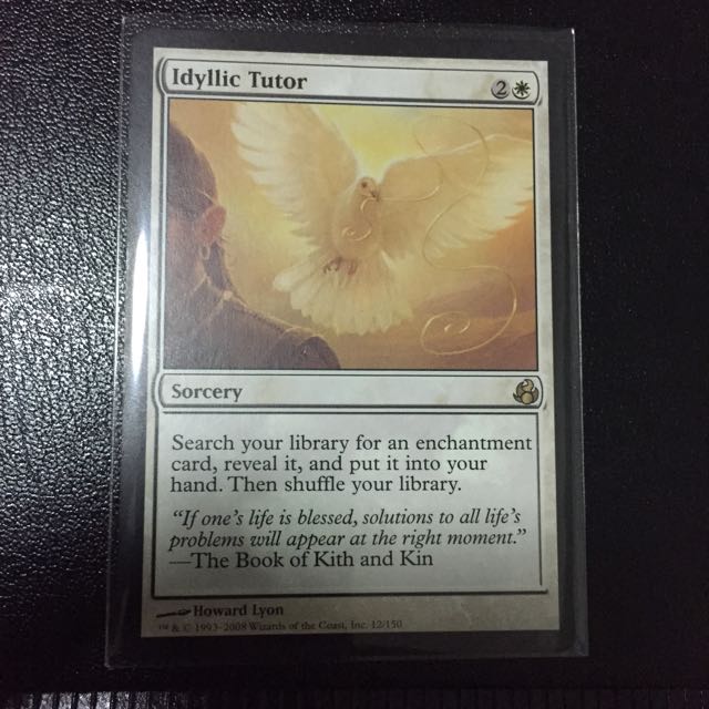 Idyllic Tutor (MTG - Morningtide - Rare), Hobbies & Toys, Toys & Games ...