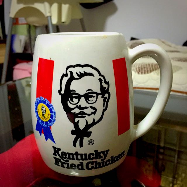 Classic-retro Authentic KFC colonel Mug, Hobbies & Toys, Toys & Games ...