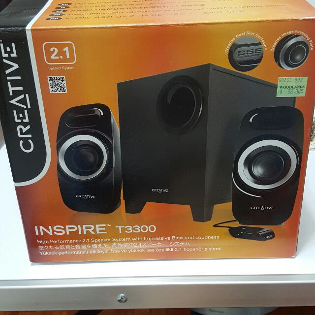 Creative Inspire T3300, Sports Equipment, Exercise & Fitness, Cardio ...